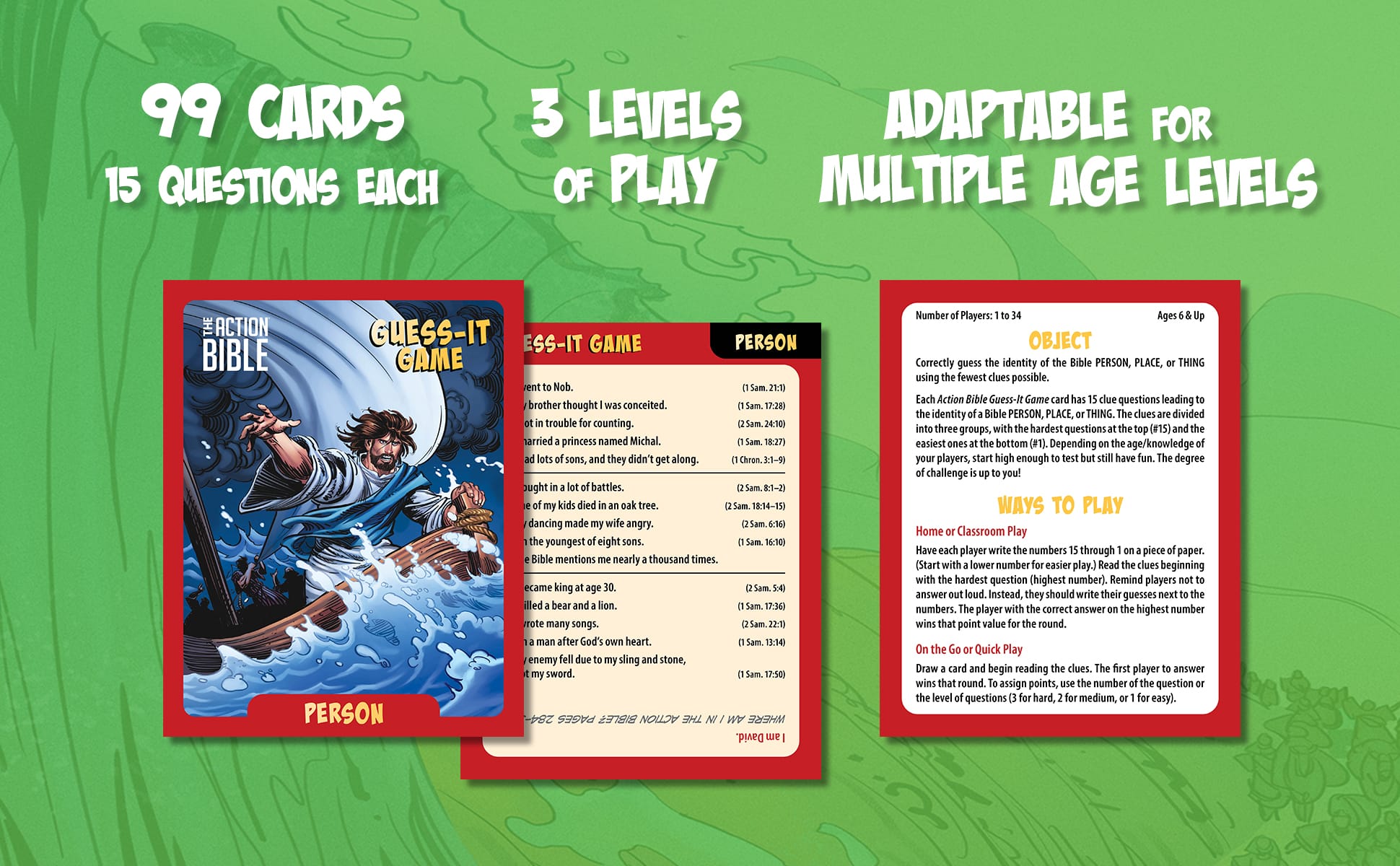 The Action Bible Guess-It Game – David C Cook